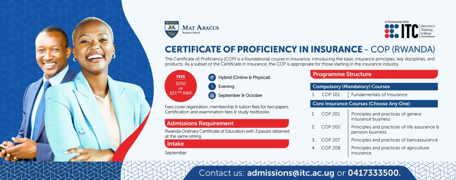 MAT ABACUS Business School - Rwanda